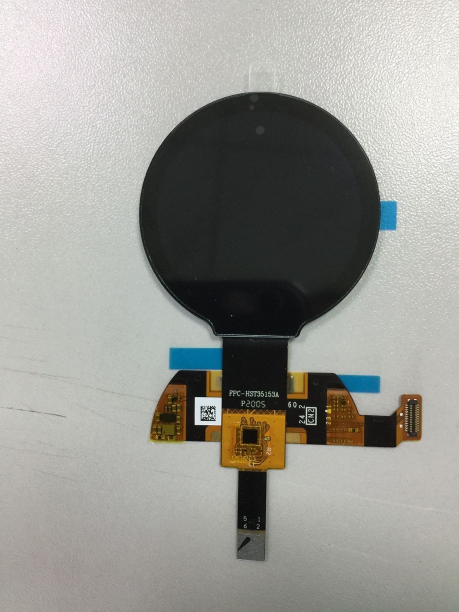 PV13904PY24G-C2 1.39inch Round circular display AMOLED, touch panel ...
