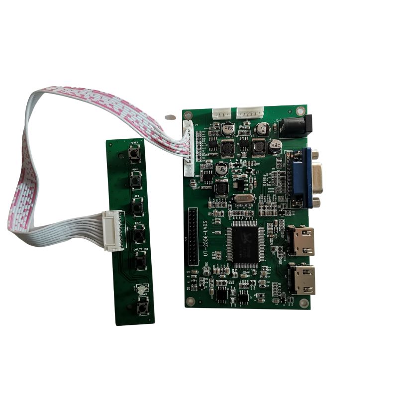 TBJ101HD-01 10.1 inch TFT Display Scaler Board, HDMI X 2/VGA input, TFT ...